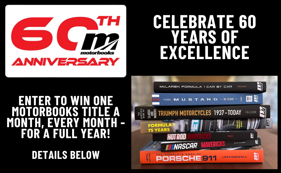 Motorbooks 60th anniversary giveaway